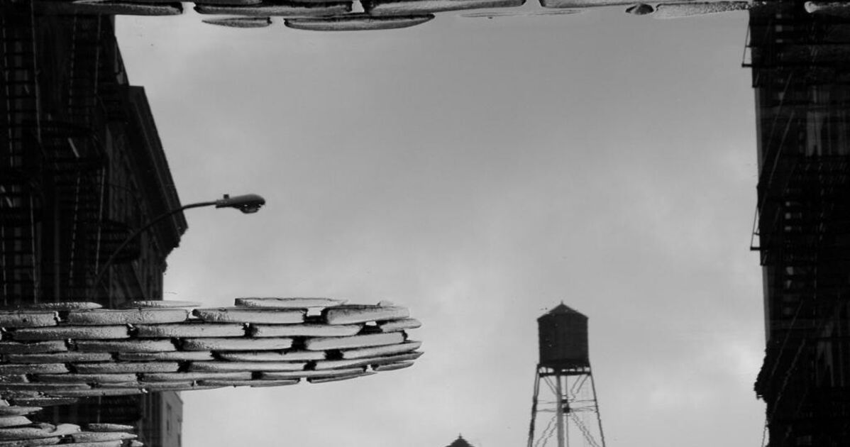Puddle in New York, In Manhattan around New York University... - Geo.fr
