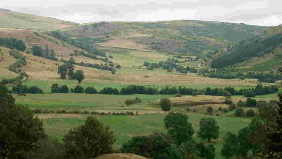 Vue sur la plaine, - Geo.fr