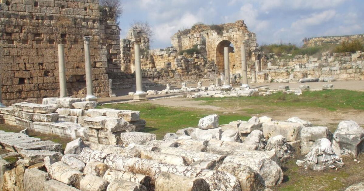 Site de Perge, - Geo.fr