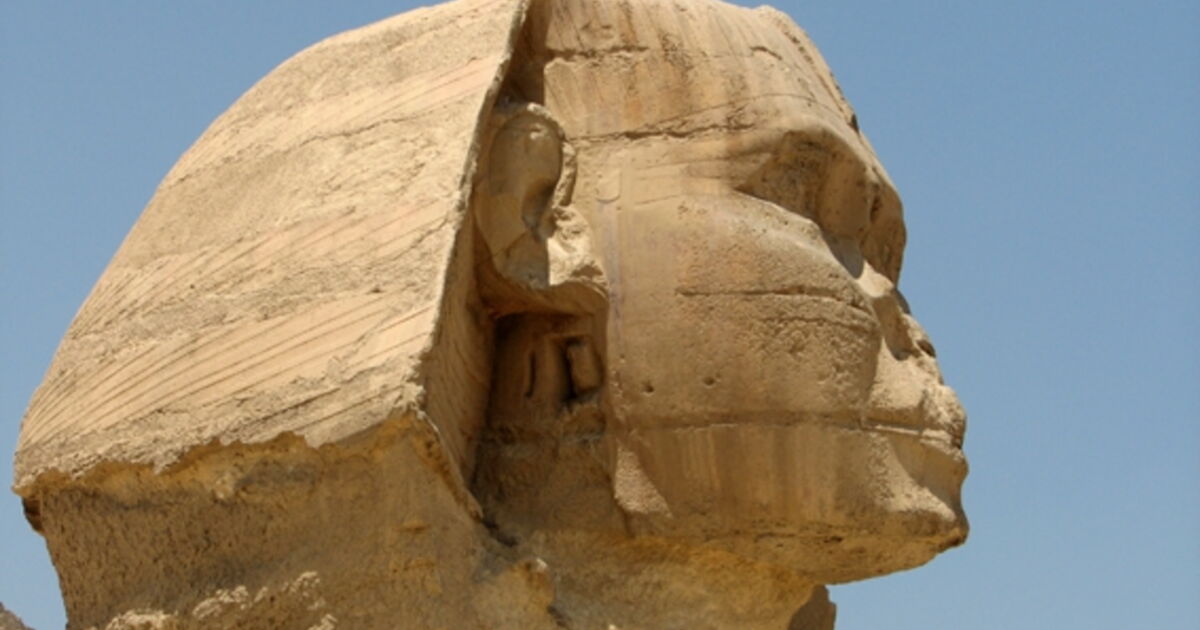 EGYPTE - Le Sphinx de Gizeh, Au temps de sa splendeur,... - Geo.fr