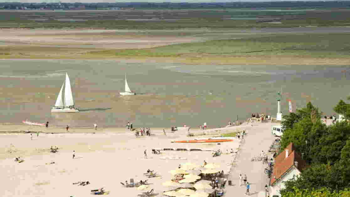 St Valéry/Somme : une vue sur la plage, Au bord de... - Geo.fr