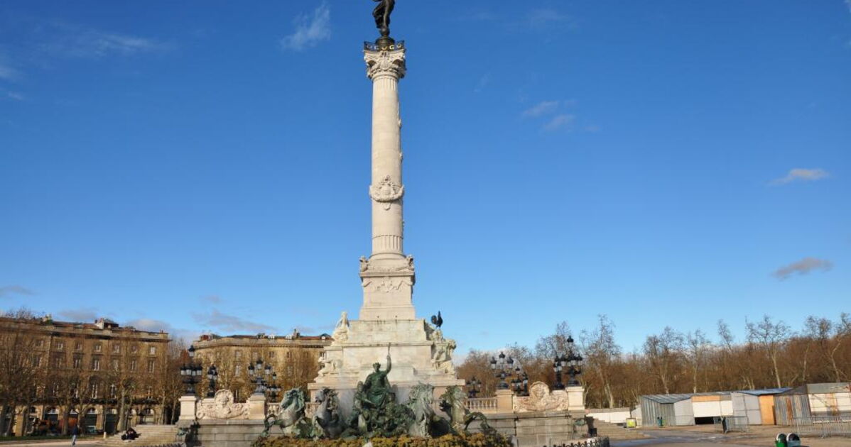 Bordeaux Monuments de Girondins, - Geo.fr