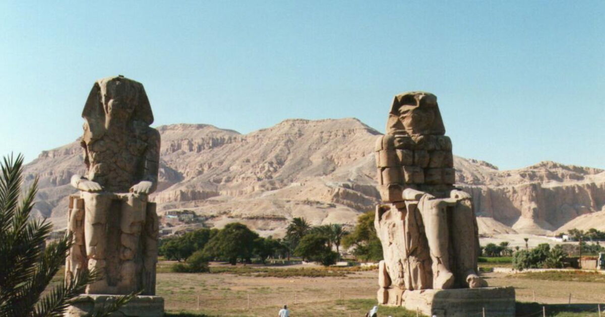 Colosses de Memnon, - Geo.fr