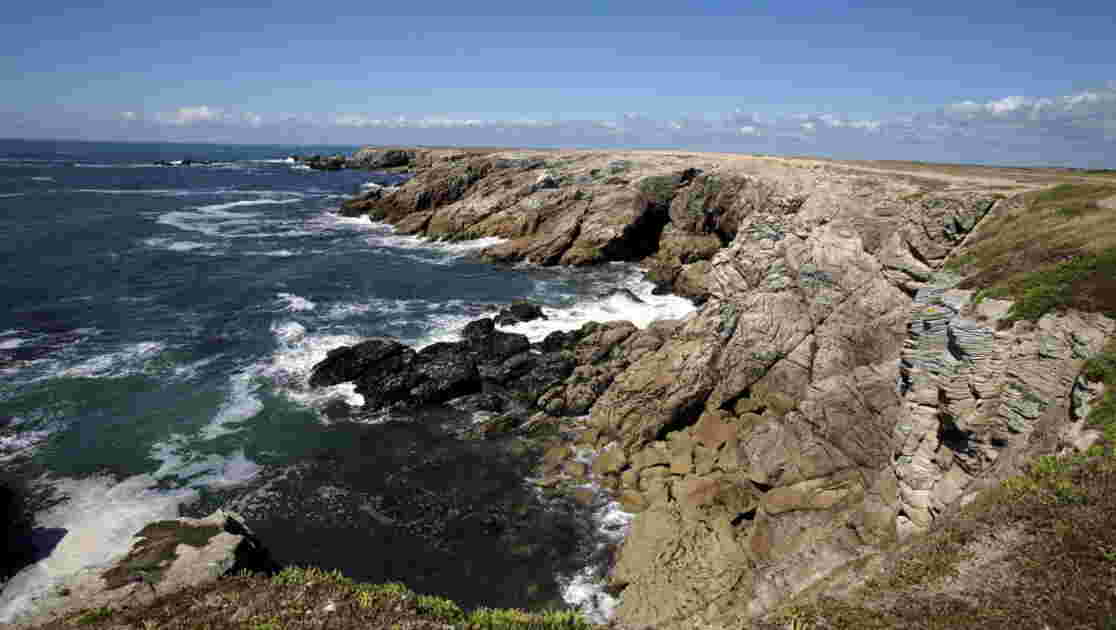 Côte sauvage, presqu'île de Quiberon, - Geo.fr