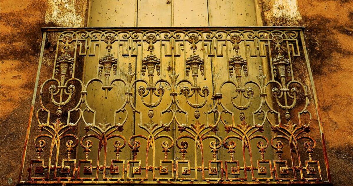 Vieux fer-forgé !!, Balade Pézenas Mai 2009 . - Geo.fr