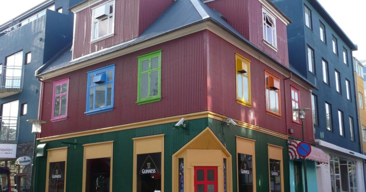 Maisons colorées de REYKJAVIK, - Geo.fr