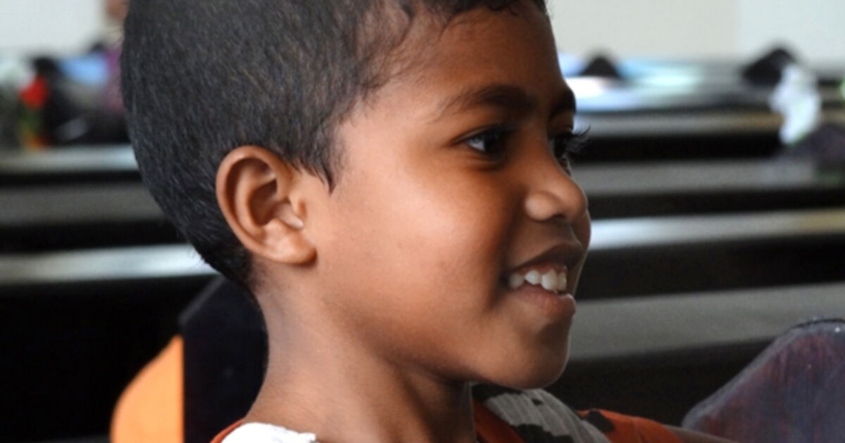 A l'église de Fak Fak, Un sourire plein de charm1 - Geo.fr