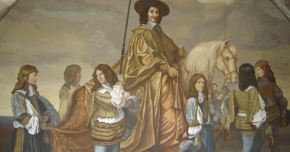 Visite de monarque, Cette représentation murale a1 - Geo.fr