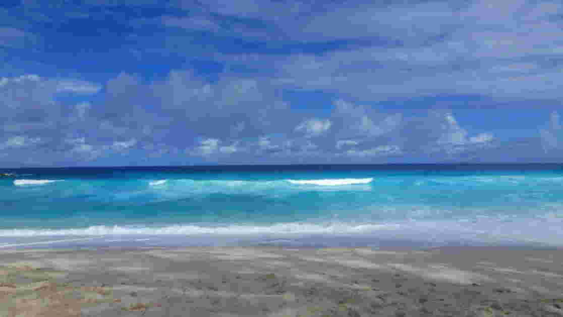 Bleu de la couleur de la mer, - Geo.fr