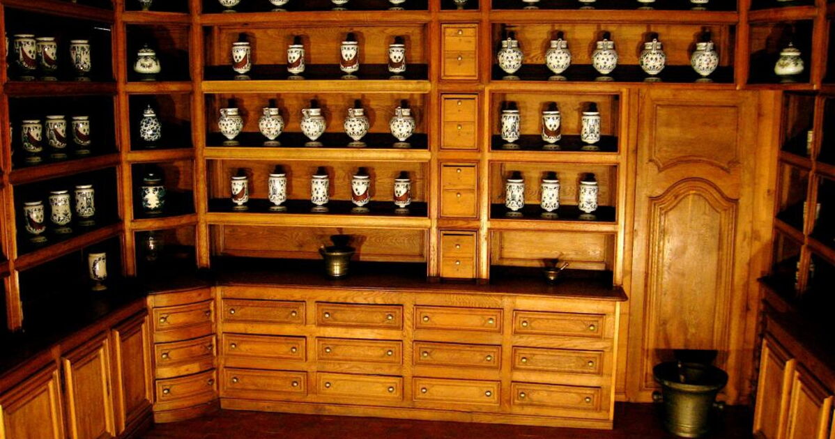 Apothicairerie, - Geo.fr