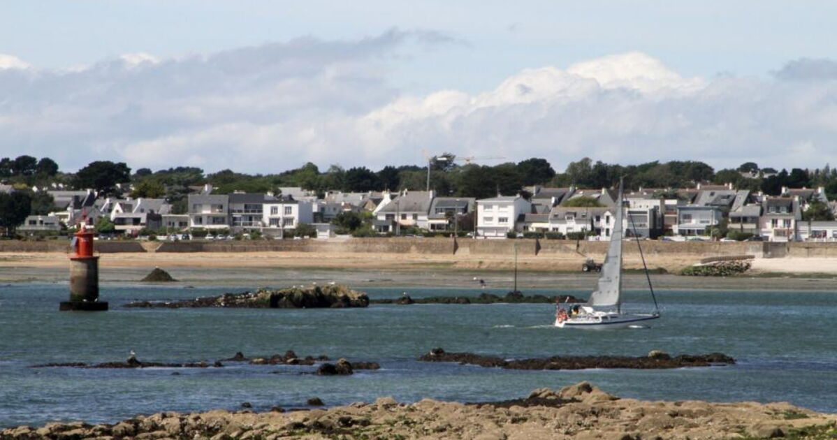 "Vue de la plage de Port Louis ...(2)", - Geo.fr