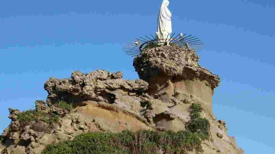 Rocher de la Vierge, - Geo.fr