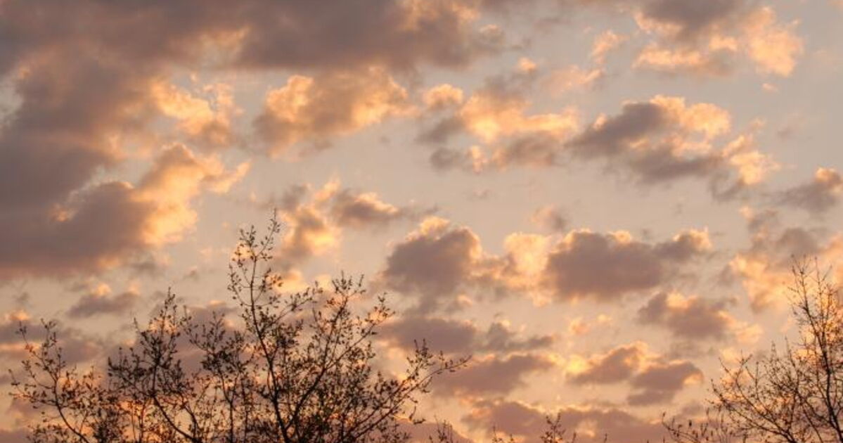 ciel orange, - Geo.fr