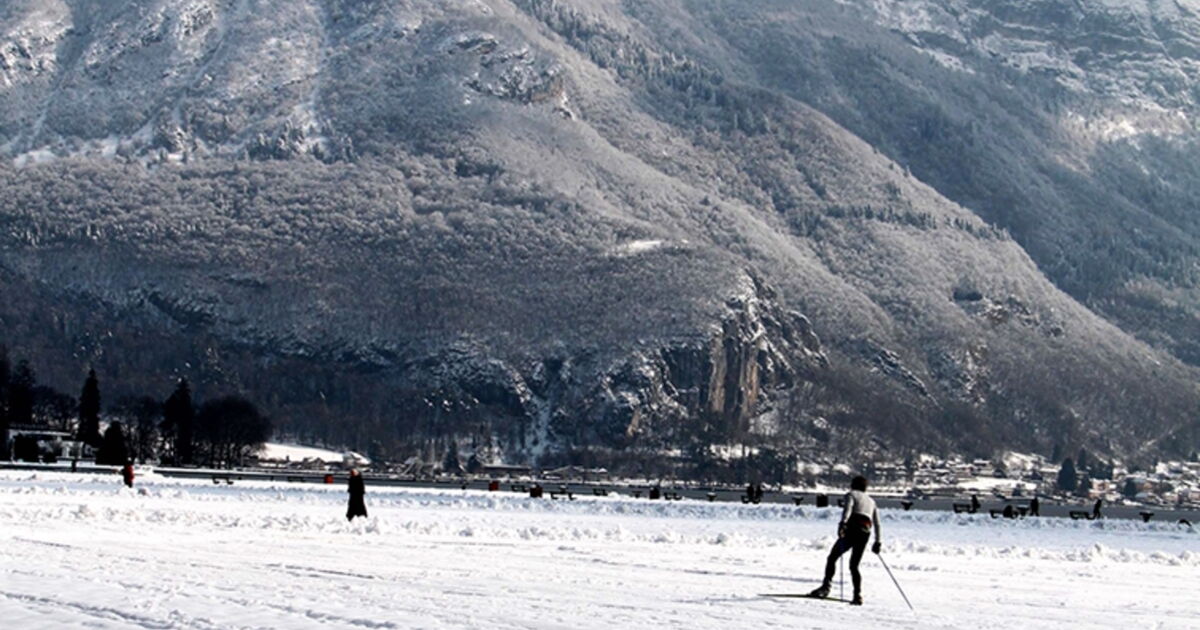 Annecy sous la neige, Annecy sous la neige - Geo.fr