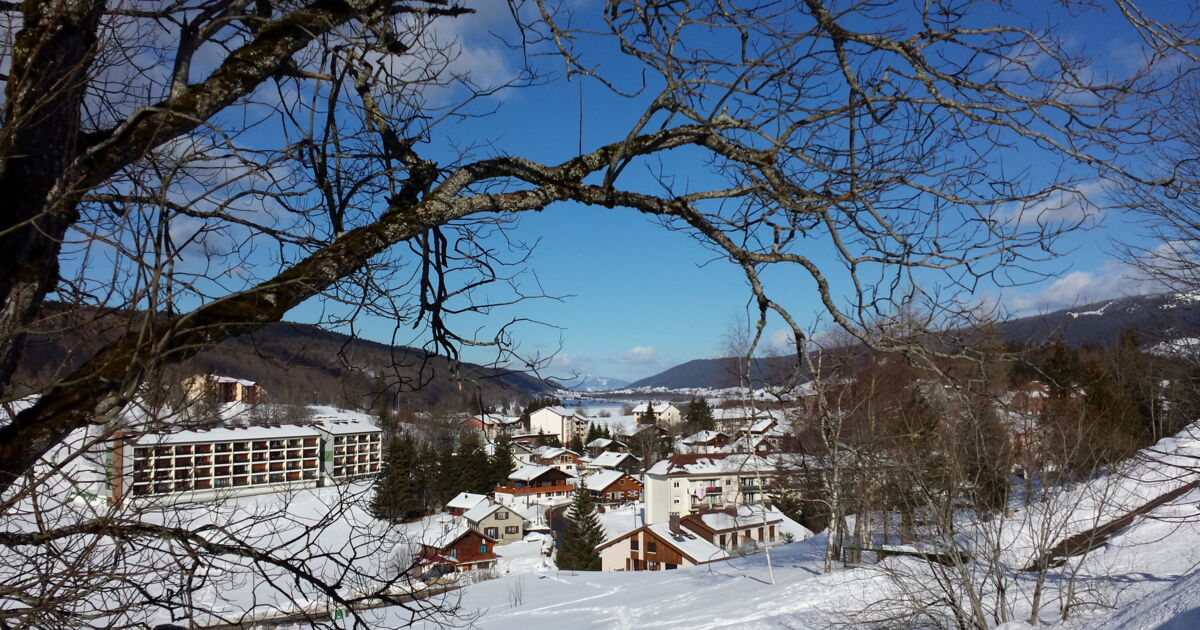 Vue sur le Lac des Rousses, Les Rousses (février 2015)... - Geo.fr