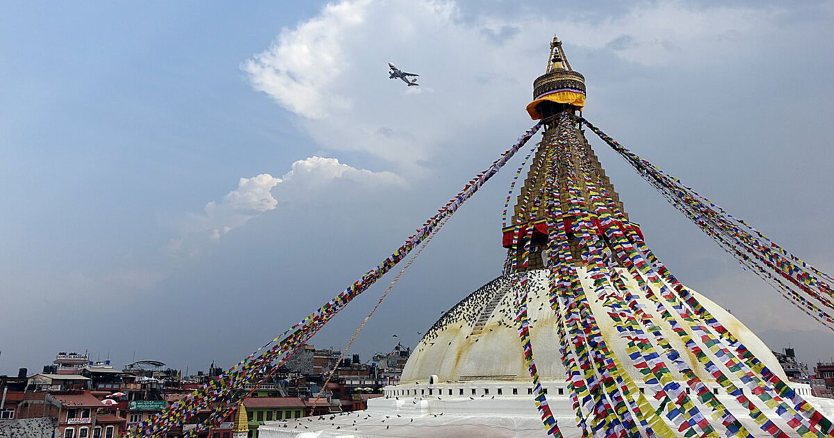 Népal Stupa de Bodnath Tradition et Modernité, Bo1 - Geo.fr