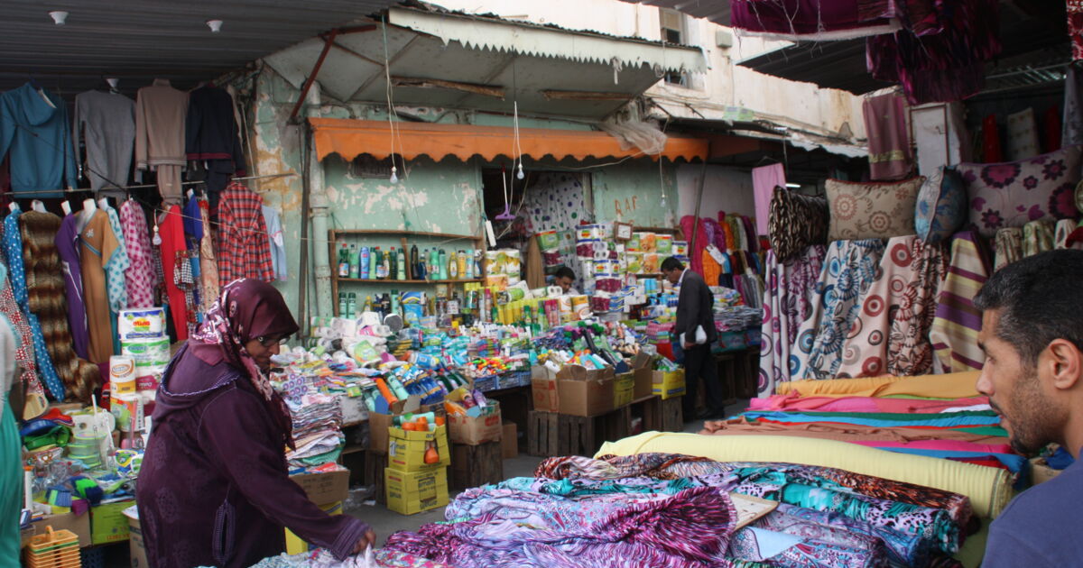 Rabat, Dans les ruelles du Souk, - Geo.fr