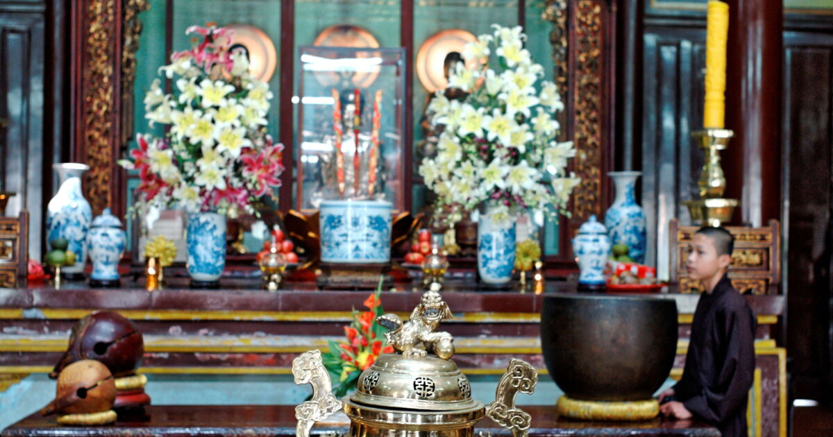 Hué - La Pagode Thien Mu, La pagode de la Dame cé1 - Geo.fr