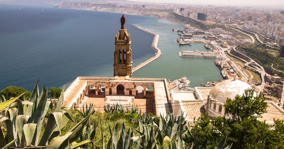 Oran. Vue générale., - Geo.fr