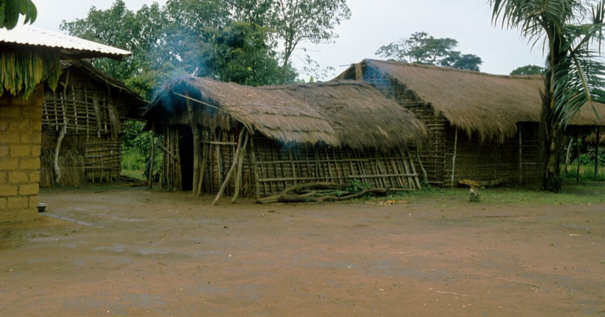Congo 70 Village entre Zanaga et Sibiti 3, Après le... - Geo.fr
