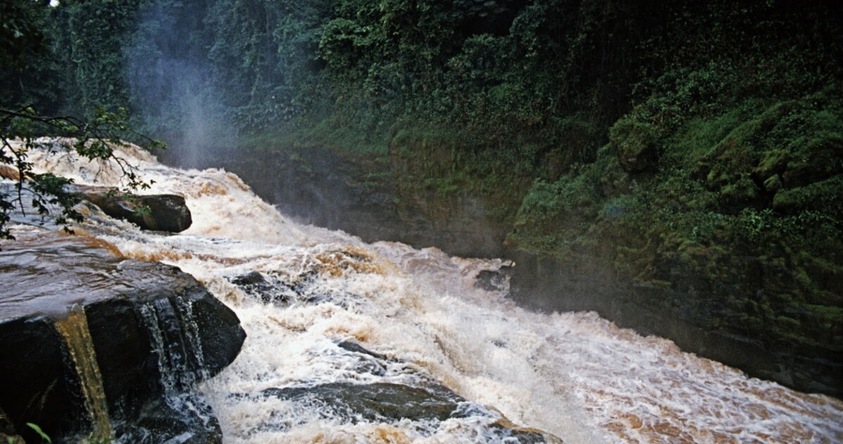 Congo 70 Les chutes de la Foulakari 22, La Foulakari... - Geo.fr