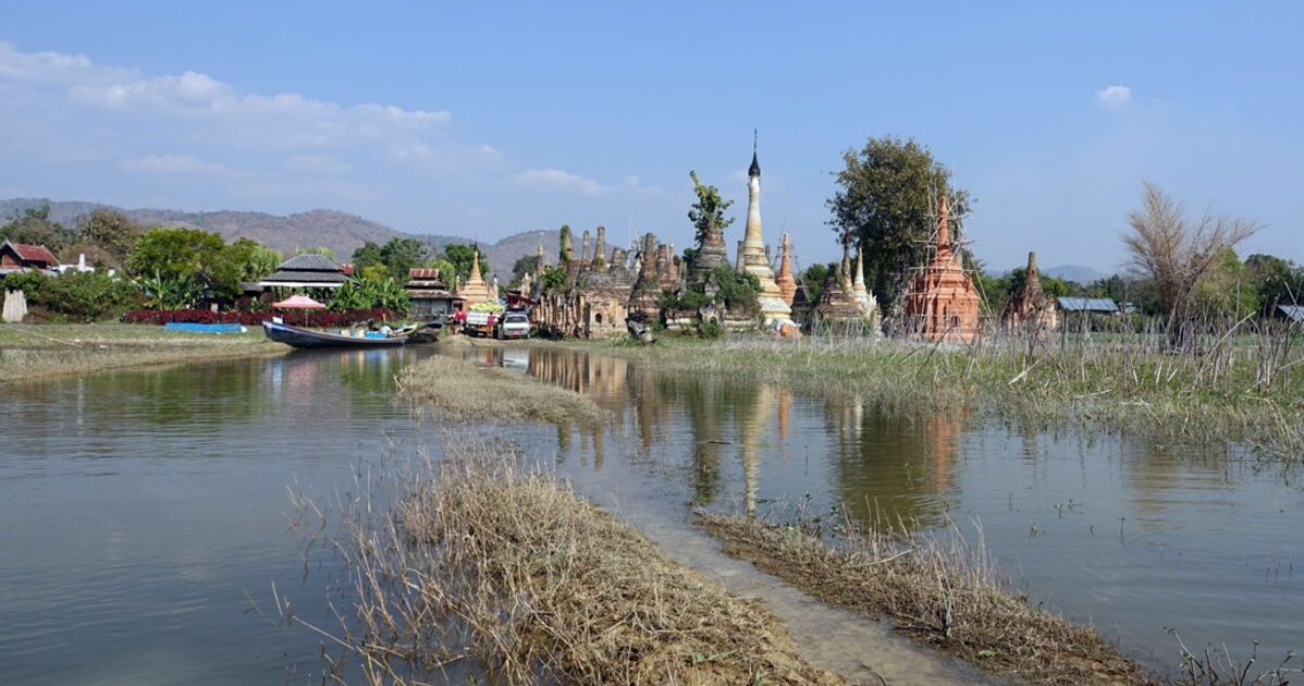 Myanmar Lac Sagar village de Samkar 2, À 15 min de... - Geo.fr