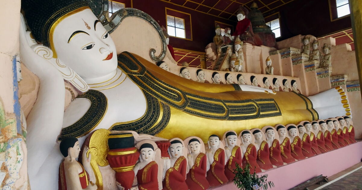 Myanmar Sagar Pagodes de Takhaung 5, À 15 min de Sagar... - Geo.fr