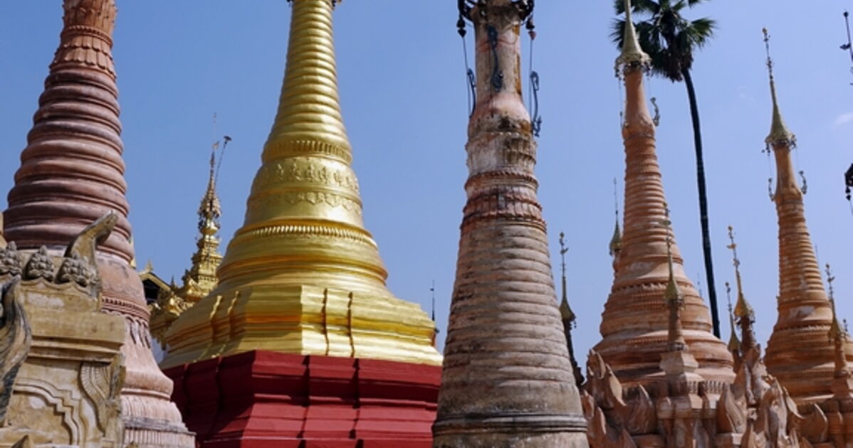 Myanmar Sagar Pagodes de Takhaung 8, À 15 min de1 - Geo.fr