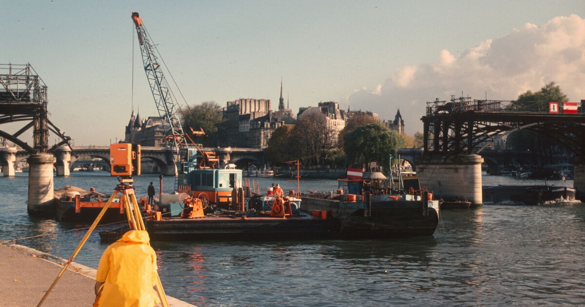 Paris 1979 Pont des Arts 7, Prises en 1979, les p1 - Geo.fr