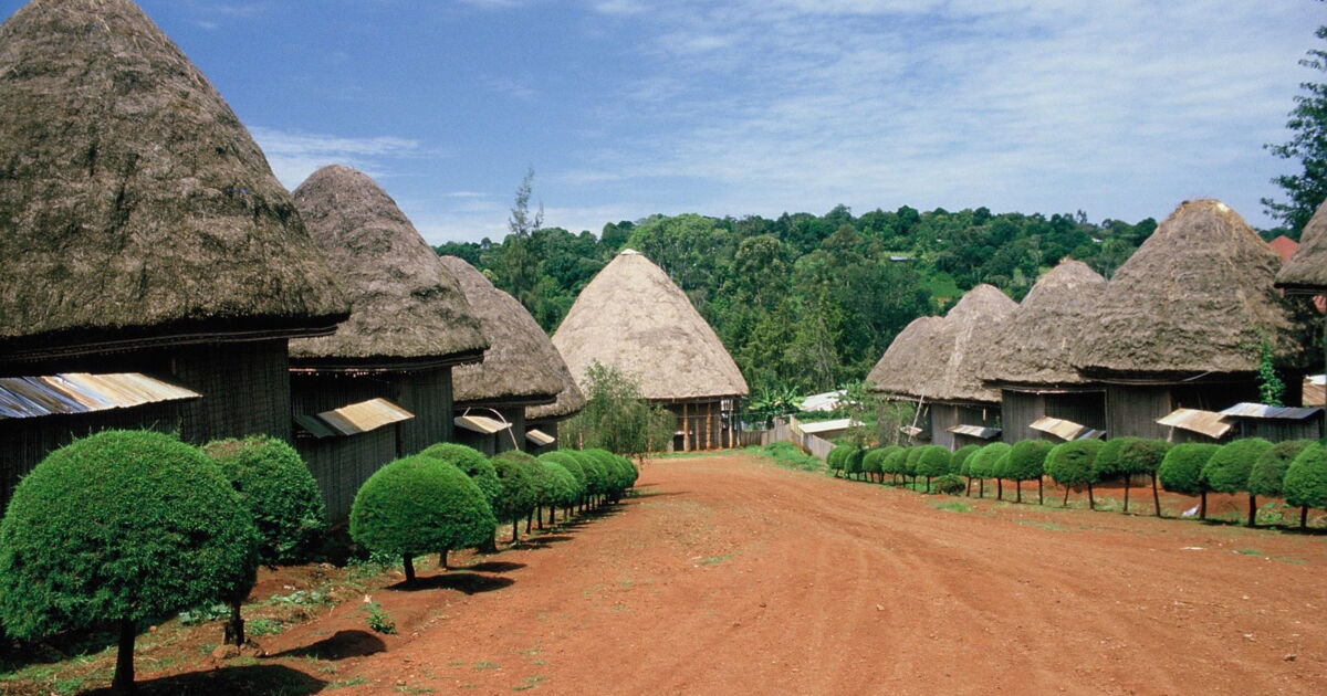 Chefferie de Bandjoun, Chefferie dans l'ouest du Cameroun... - Geo.fr