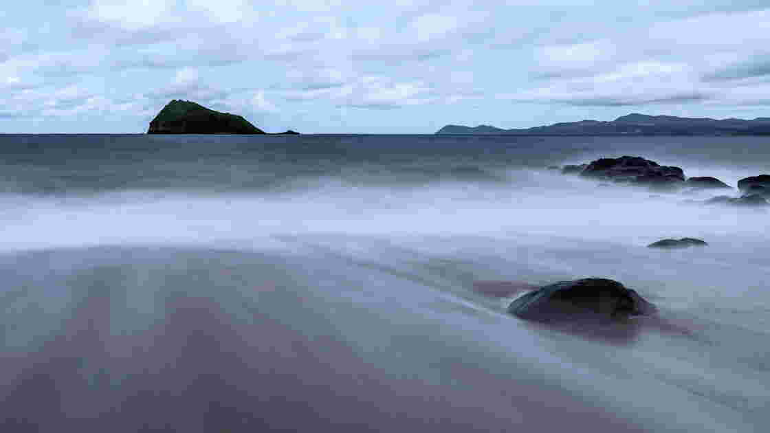 Sada Island , Îlot Sada et Sada avec vue sur la barrière... - Geo.fr
