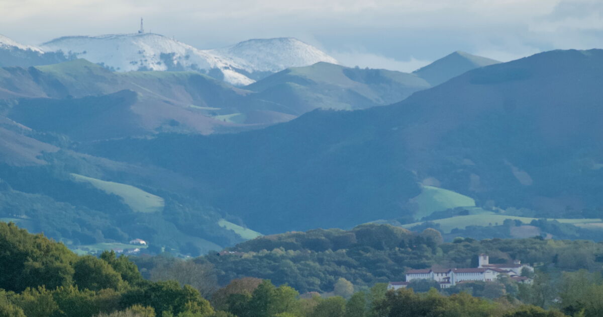 La Rhune et pays Basque, La Rhune sous la neige et... - Geo.fr