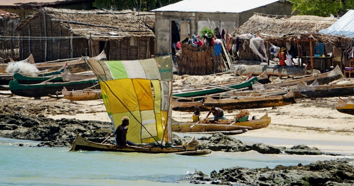 Madagascar Port de pêche d'Ifaty 32, A 30 km au n1 - Geo.fr