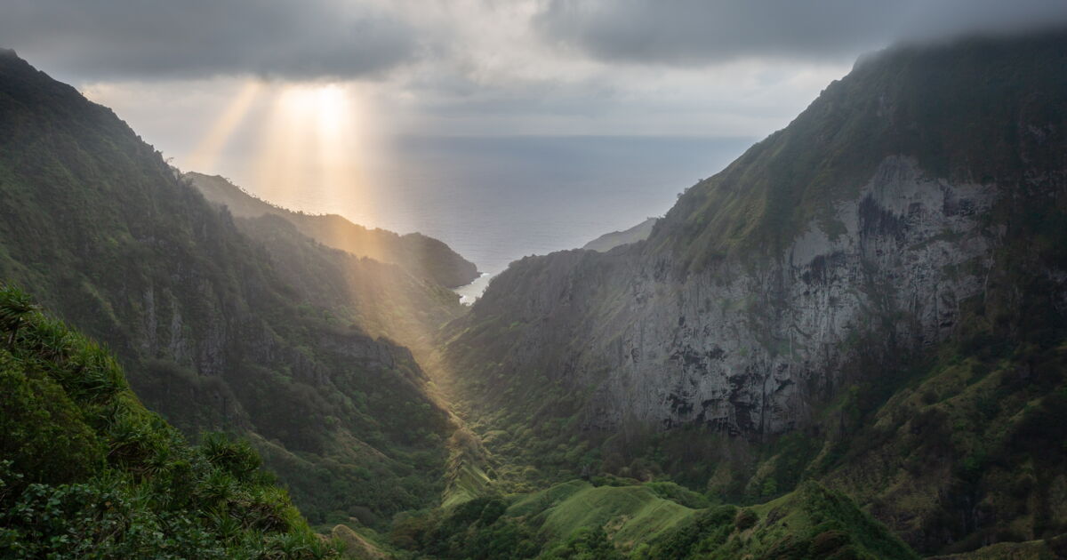 La vallée de Ouia, Anciennement habitée, cette sp1 - Geo.fr