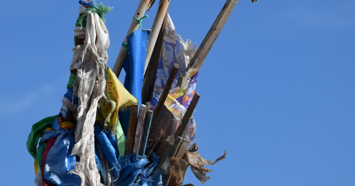 Ovoos, Lieu de rituel pour les Mongols, qui consiste... - Geo.fr