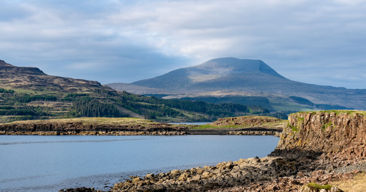 Loch Scridain - Loch Beg - Isle of Mull, Le Loch Scridain... - Geo.fr