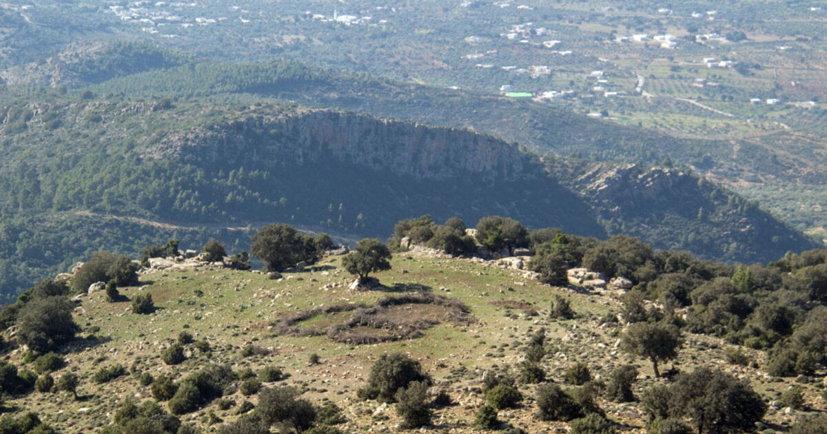 Djebel Serj, Le djebel Serj est une montagne calc1 - Geo.fr