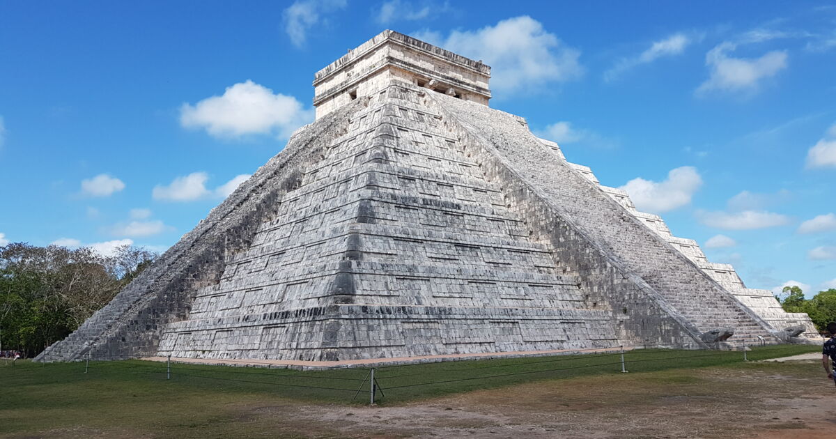 Chichen Itza, La pyramide de chichen itza, une de1 - Geo.fr