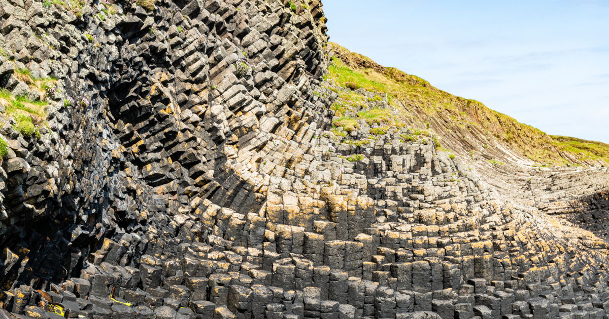 Orgues basaltiques de Staffa, - Geo.fr