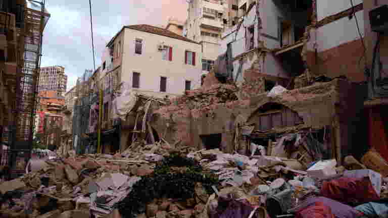 A Beyrouth, l'explosion a aussi ravagé des joyaux architecturaux - Geo.fr