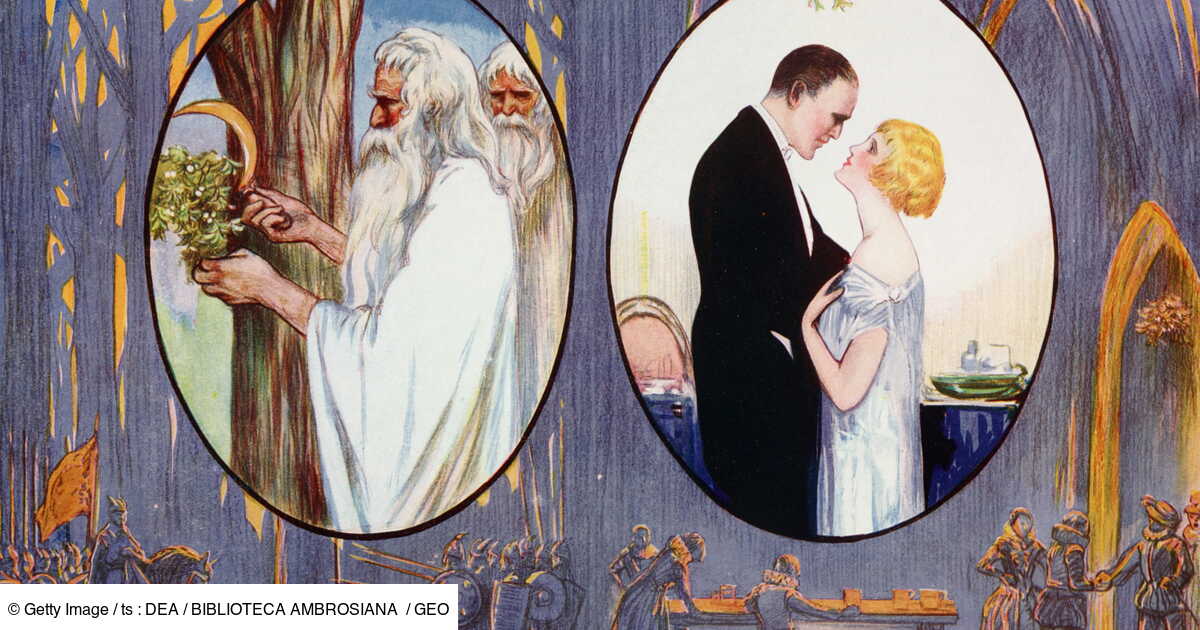 Nouvel an : pourquoi et depuis quand est-il coutume de s'embrasser sous ...