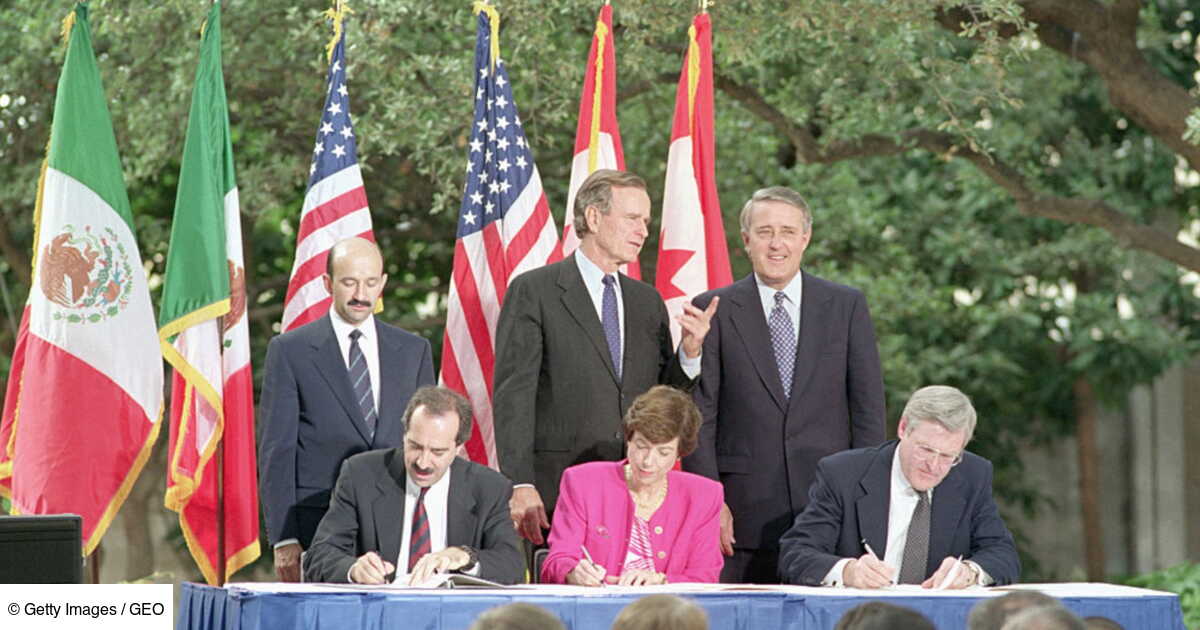 Qu’est-ce que l’ALENA, accord de libre-échange nord-américain ? - Geo.fr