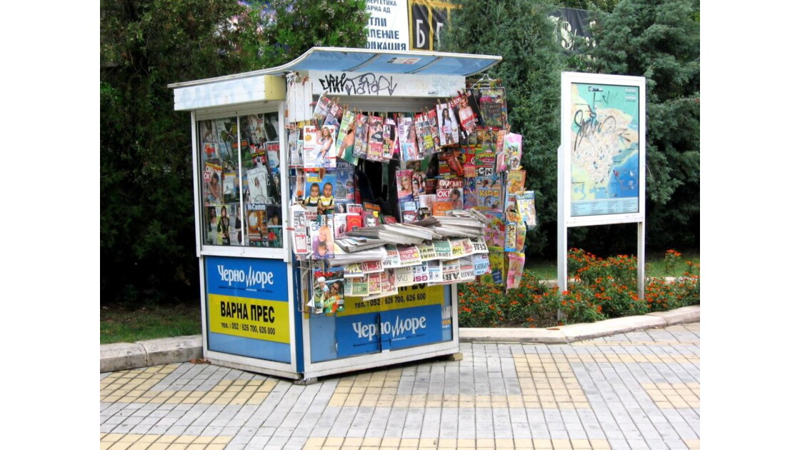 Kiosque à journaux, - Geo.fr
