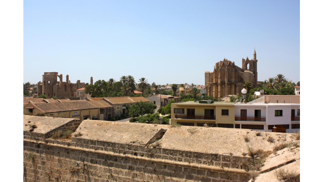 CHYPRE Famagouste.jpg, La vieille ville de Famagouste,... - Geo.fr