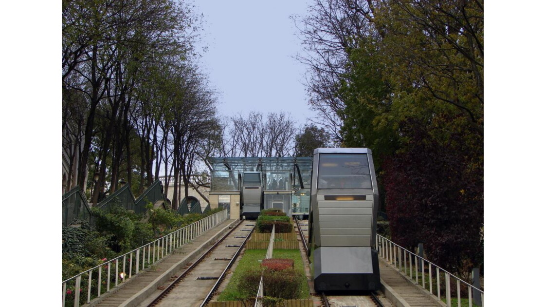 Funiculaire de Montmartre, - Geo.fr