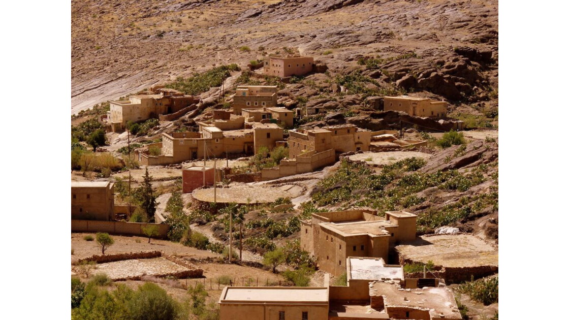 Village, Anti-Atlas (4), Un village berbère de l'Anti-Atlas... - Geo.fr