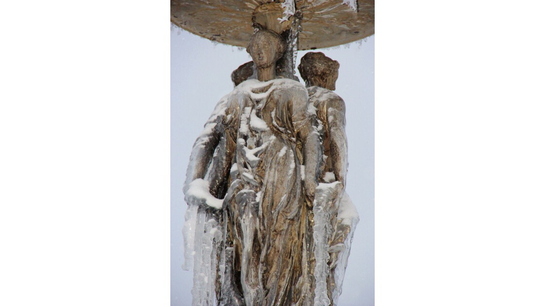 Les Trois Grâces, gelées... - Geo.fr