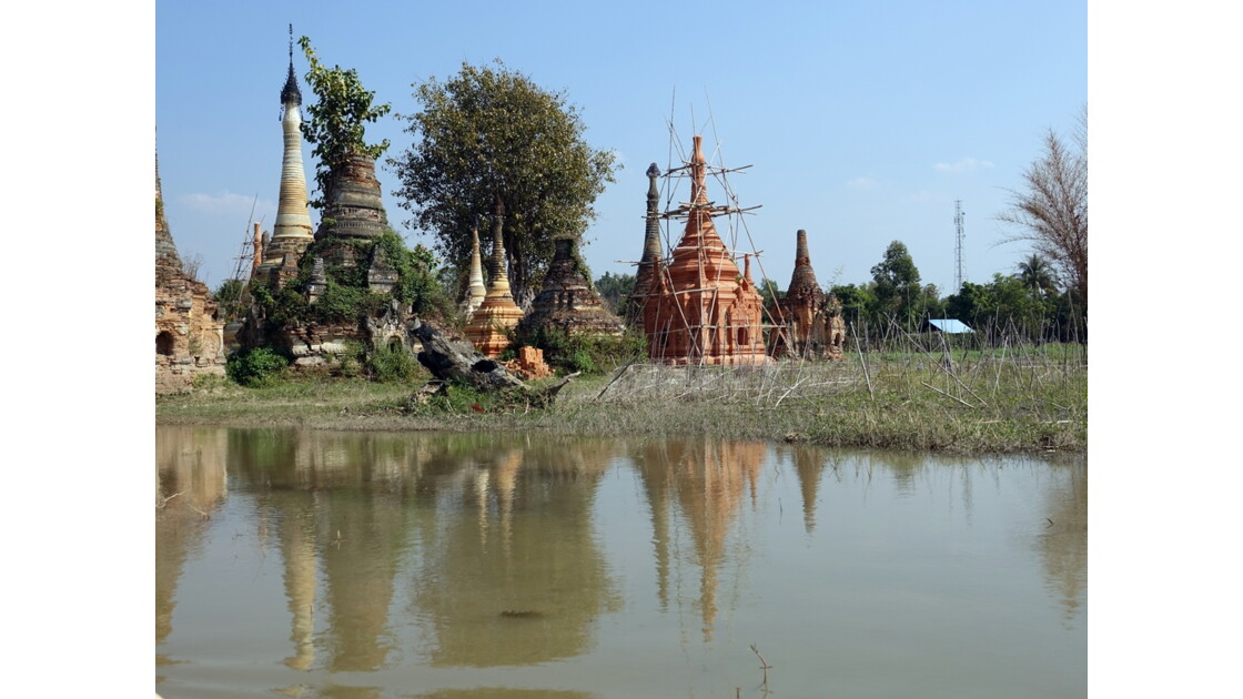 Myanmar Lac Sagar village de Samkar 1, À 15 min de... - Geo.fr