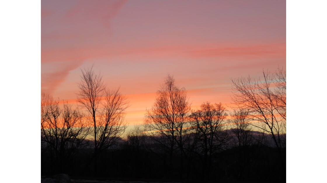 crepuscule, couleurs du soir dans les alpes de haute... - Geo.fr