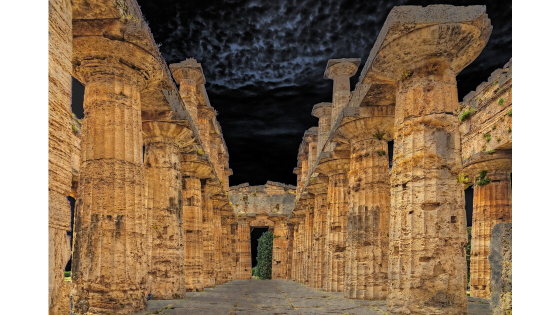 Temple de Neptune, Temple de Neptune - Geo.fr